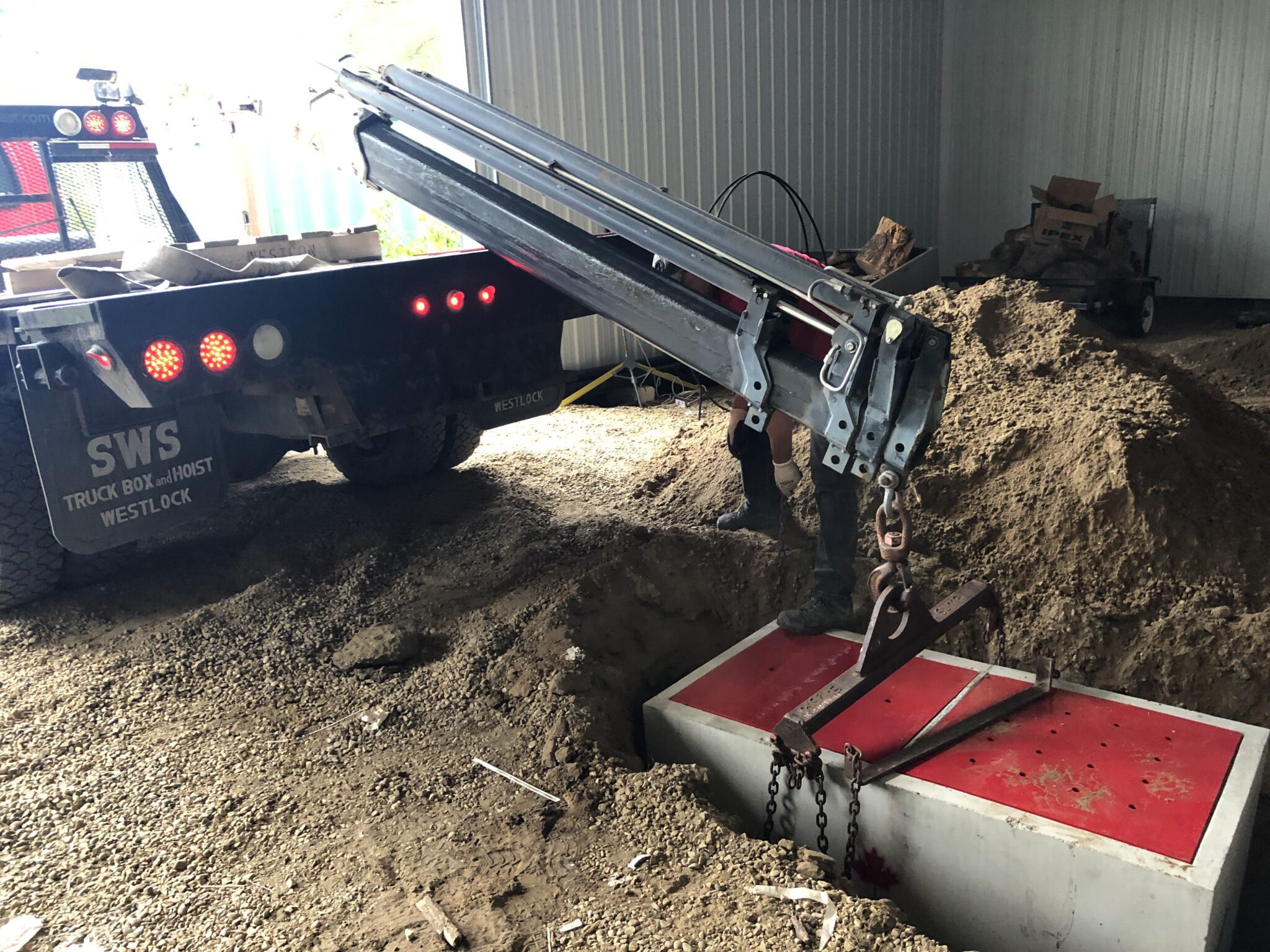 Precast Concrete Sump Pits | Westcon Precast Alberta